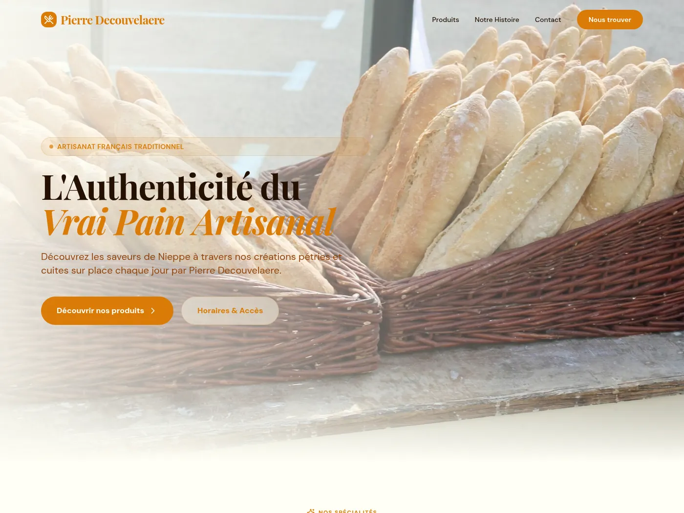 Boulangerie Vitrine Web