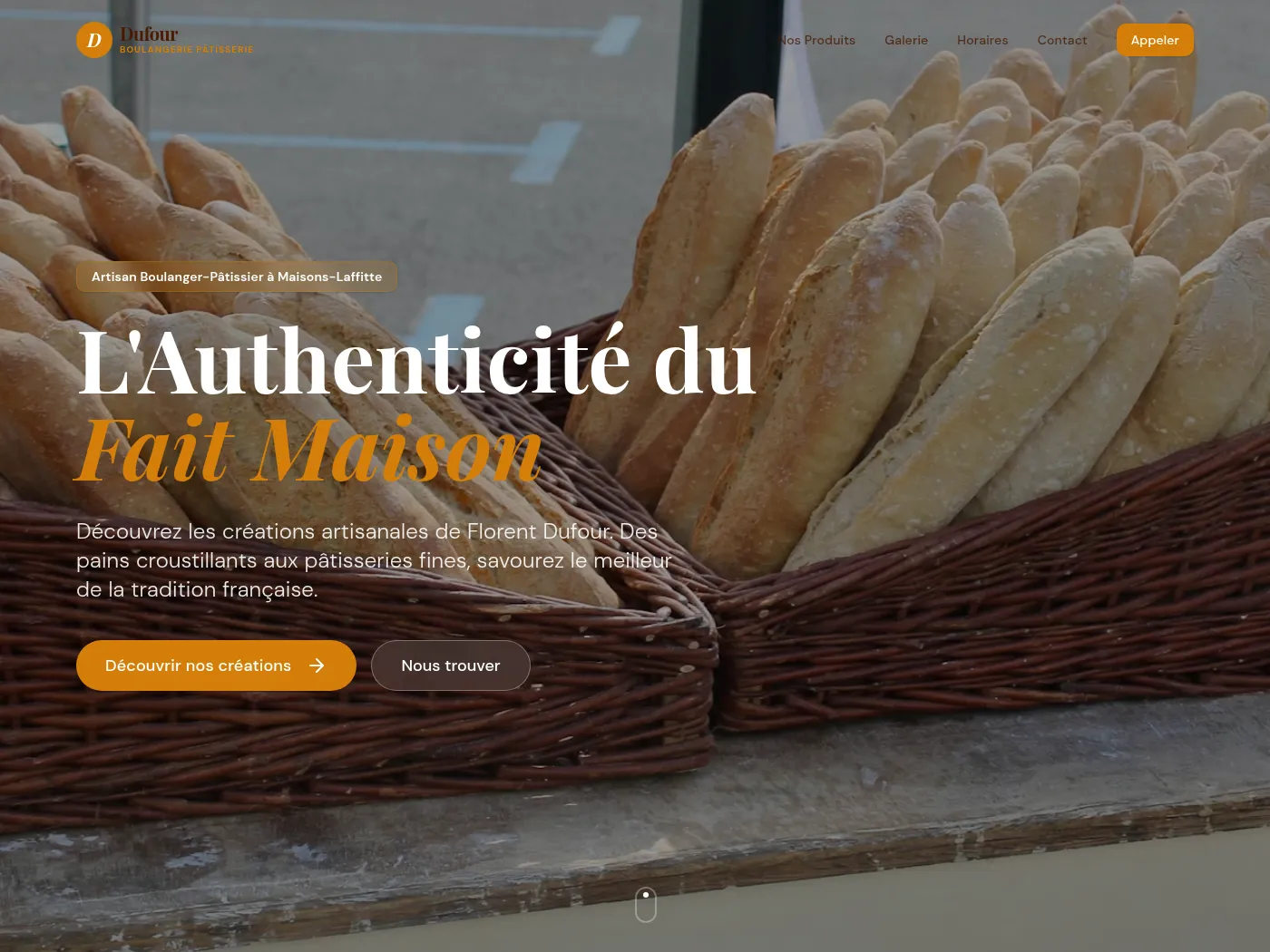 Boulangerie Patisserie Vitrine