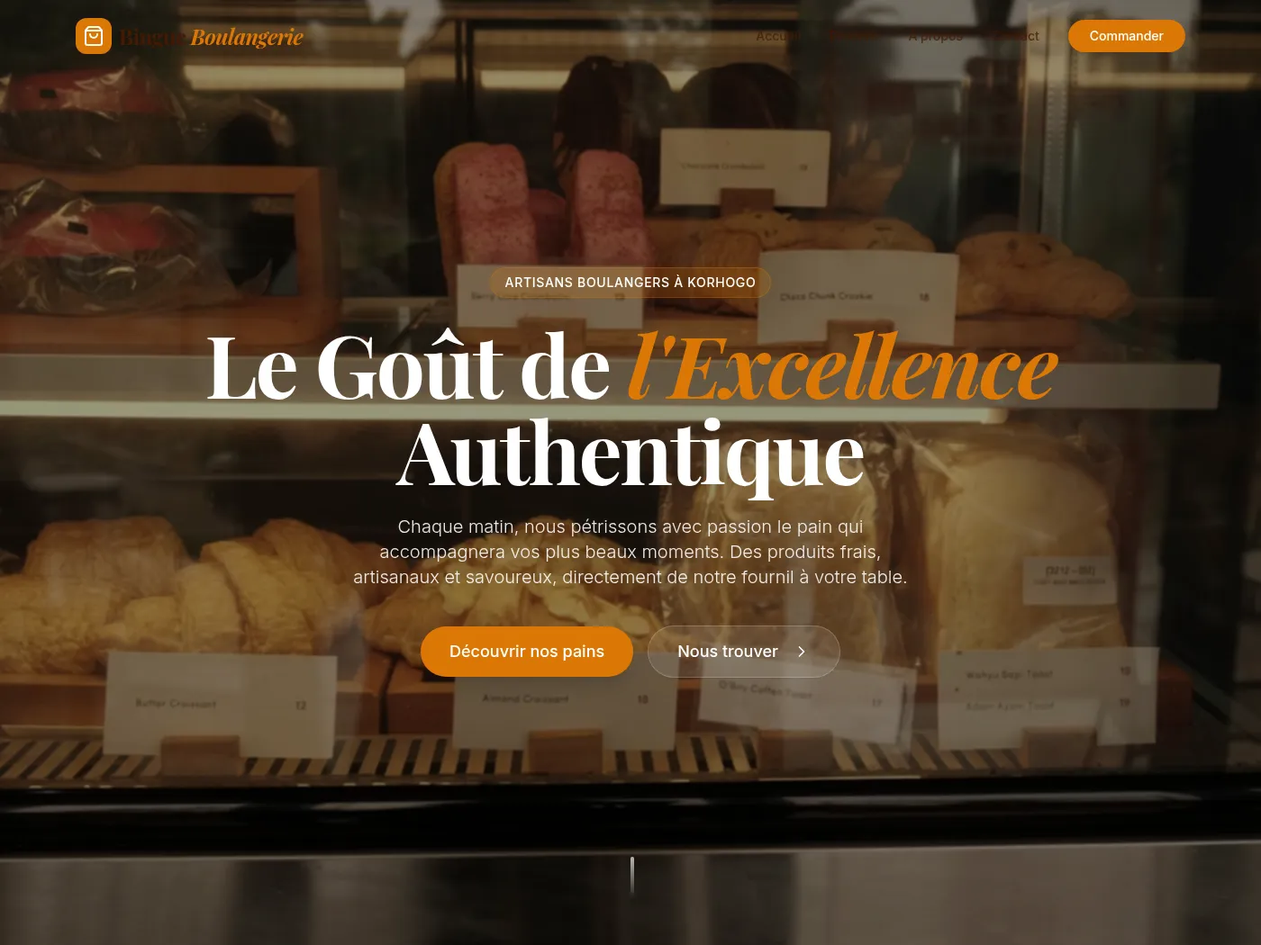 Boulangerie Vitrine Web