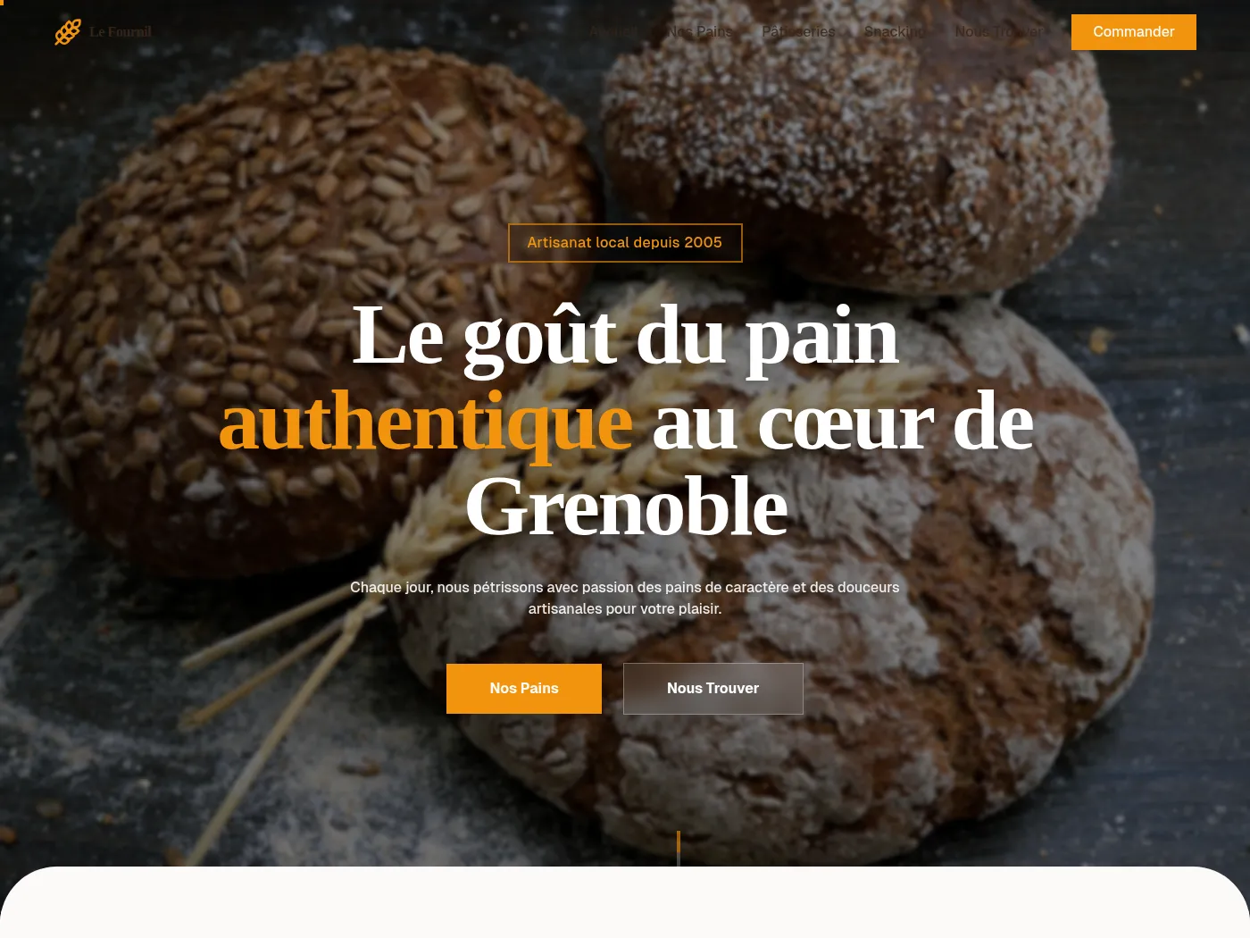 Le Fournil Vitrine