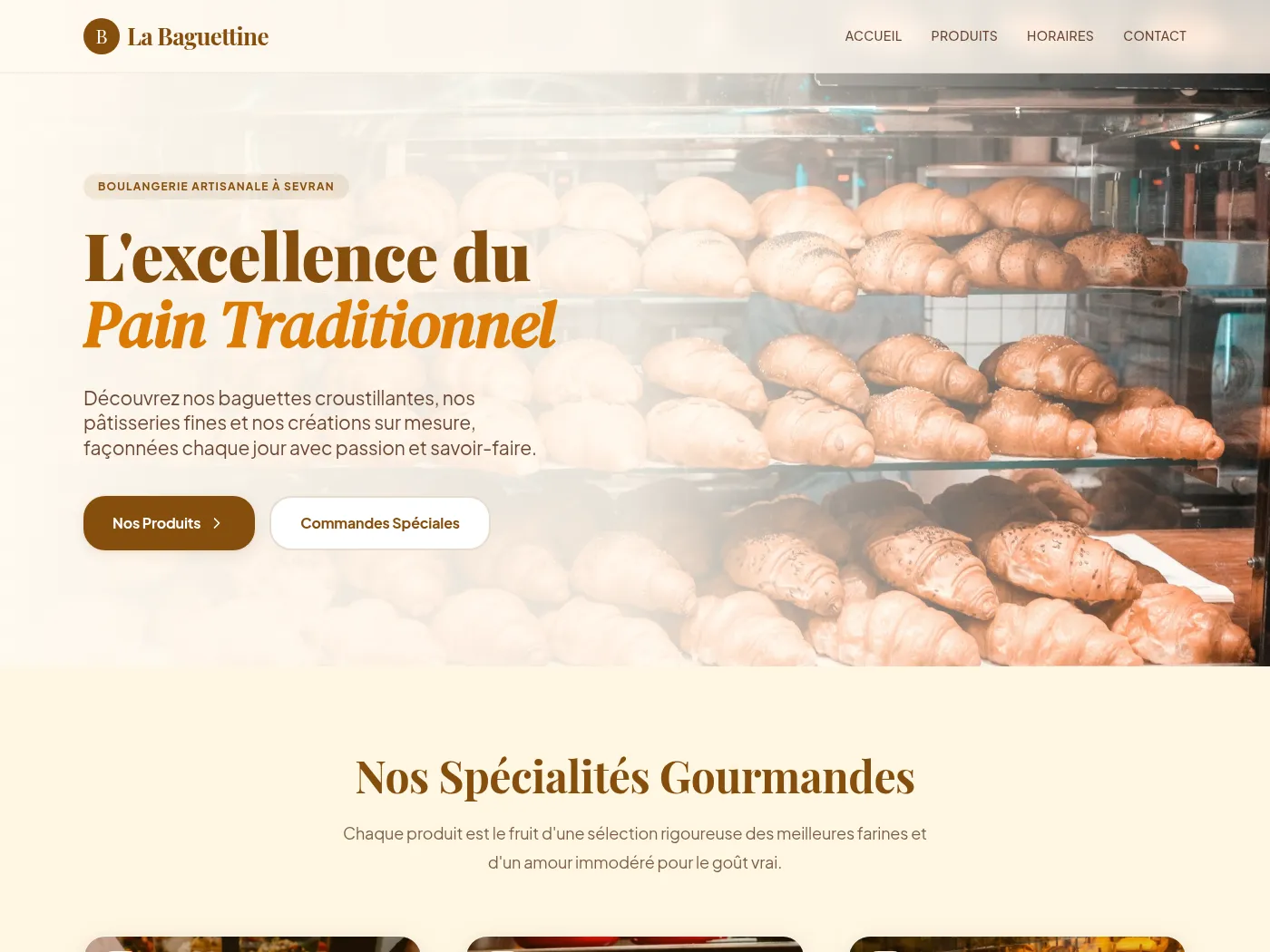 Boulangerie Web Présence
