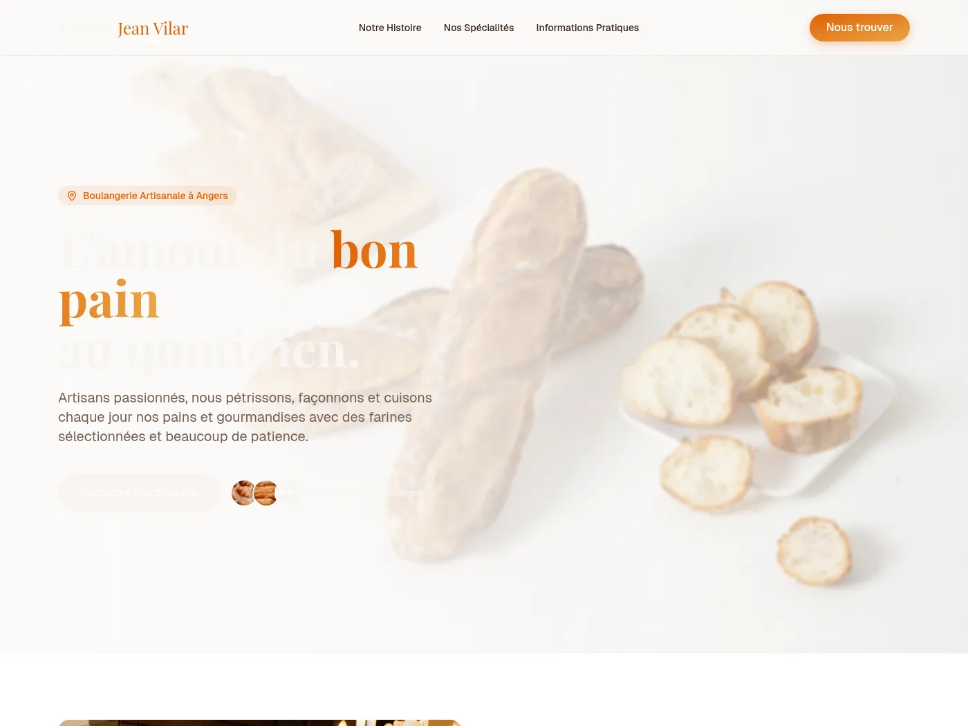 Boulangerie Vitrine Web