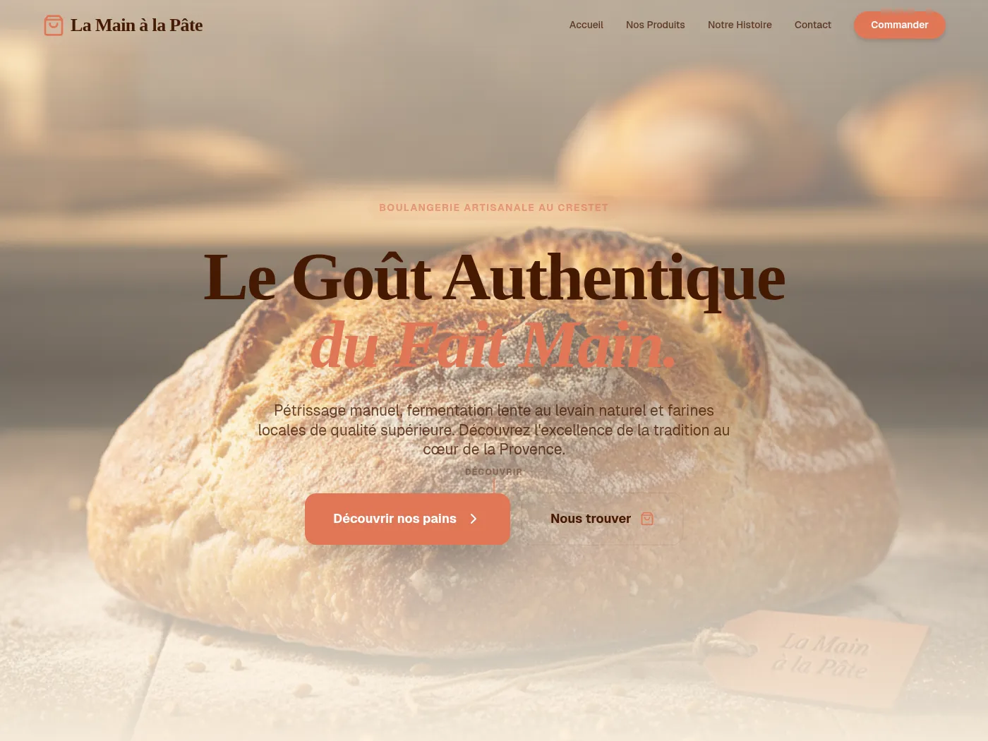 Boulangerie Vitrine Web