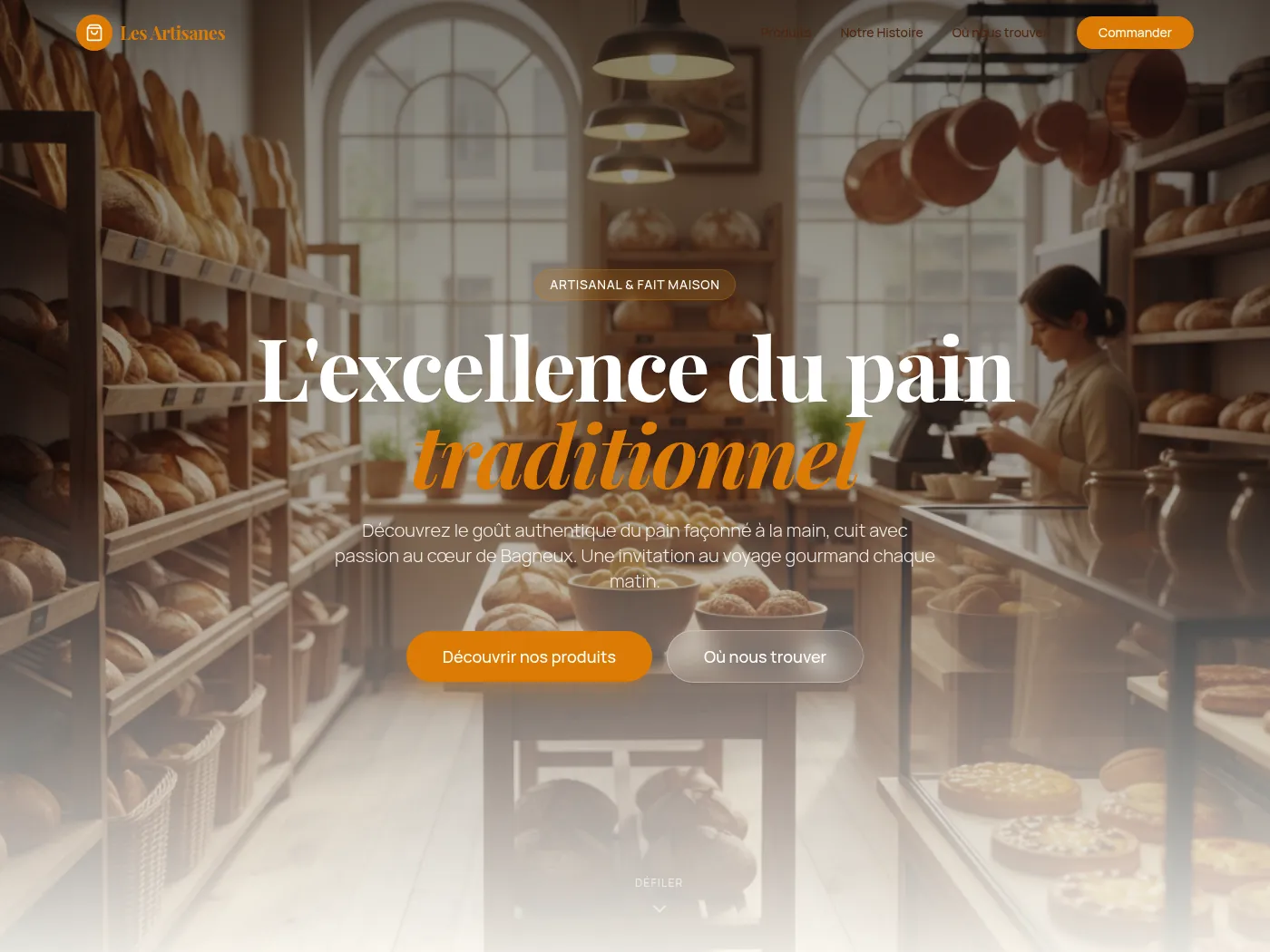 Boulangerie Vitrine Web