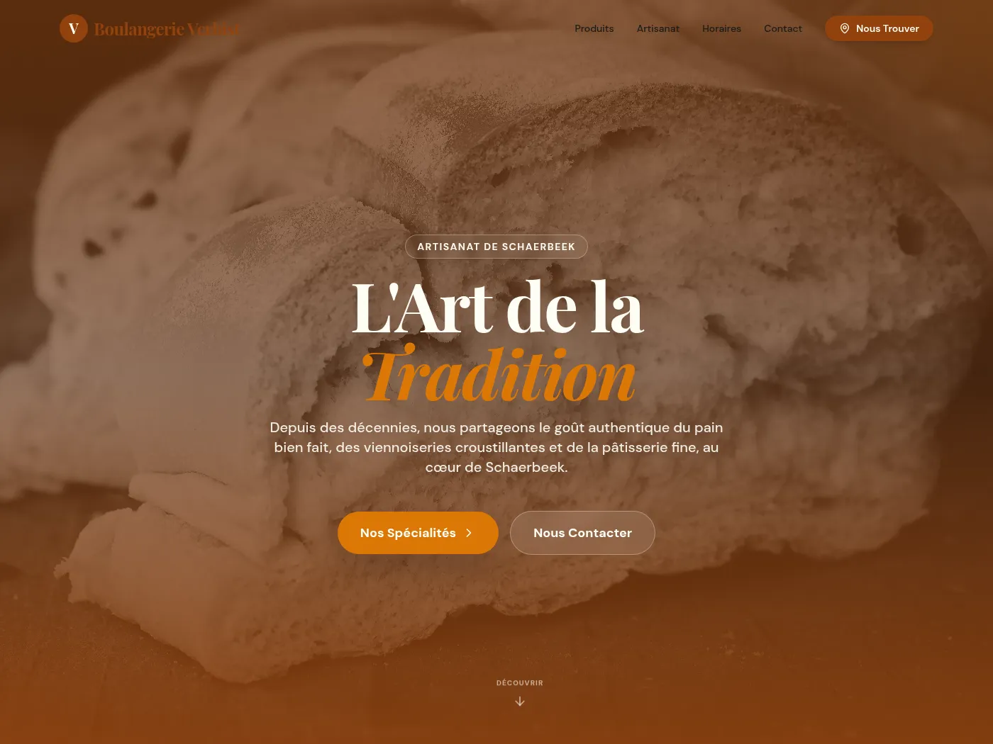 Boulangerie Douceur Web