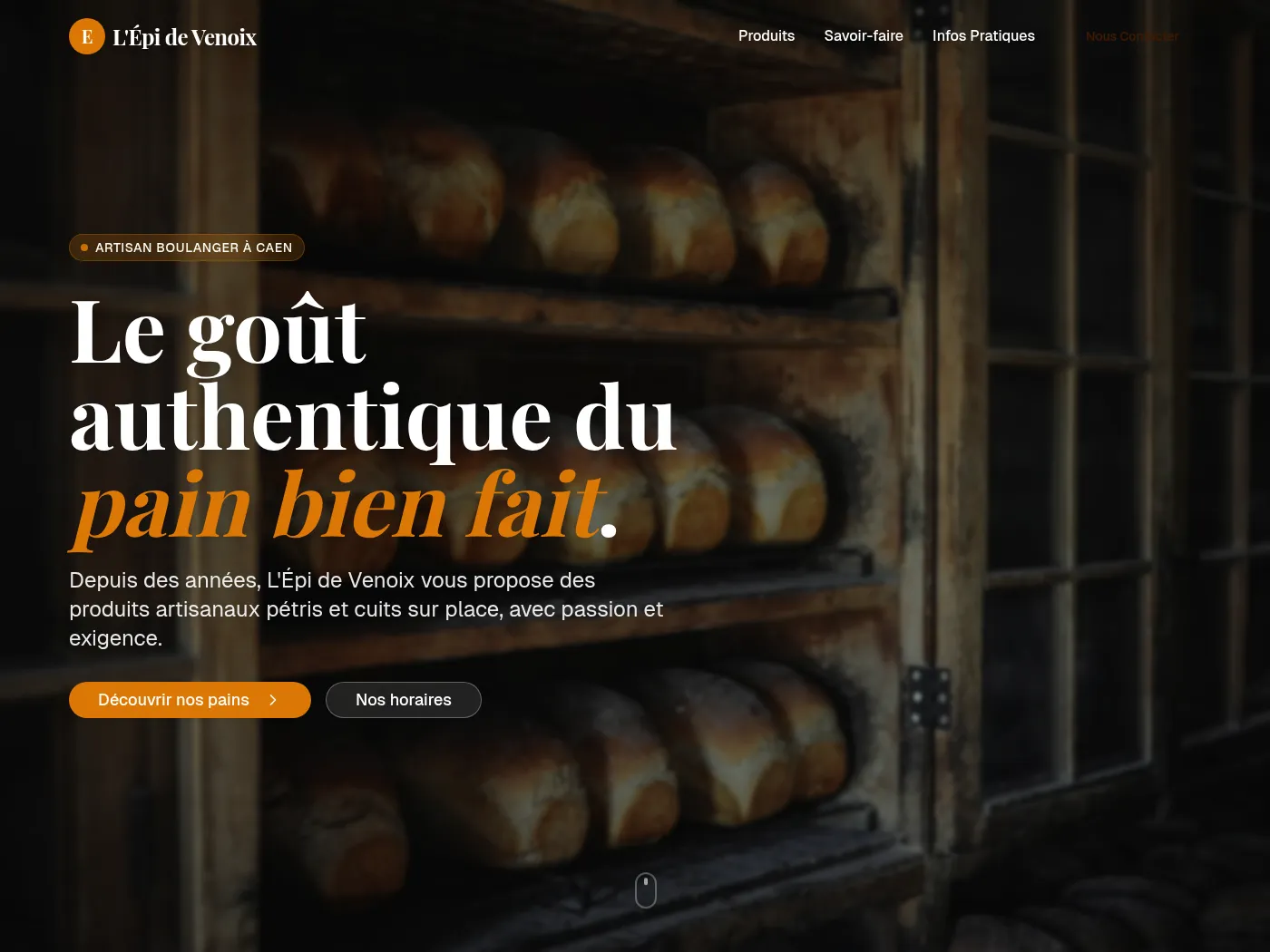 Boulangerie Délices Vitrine