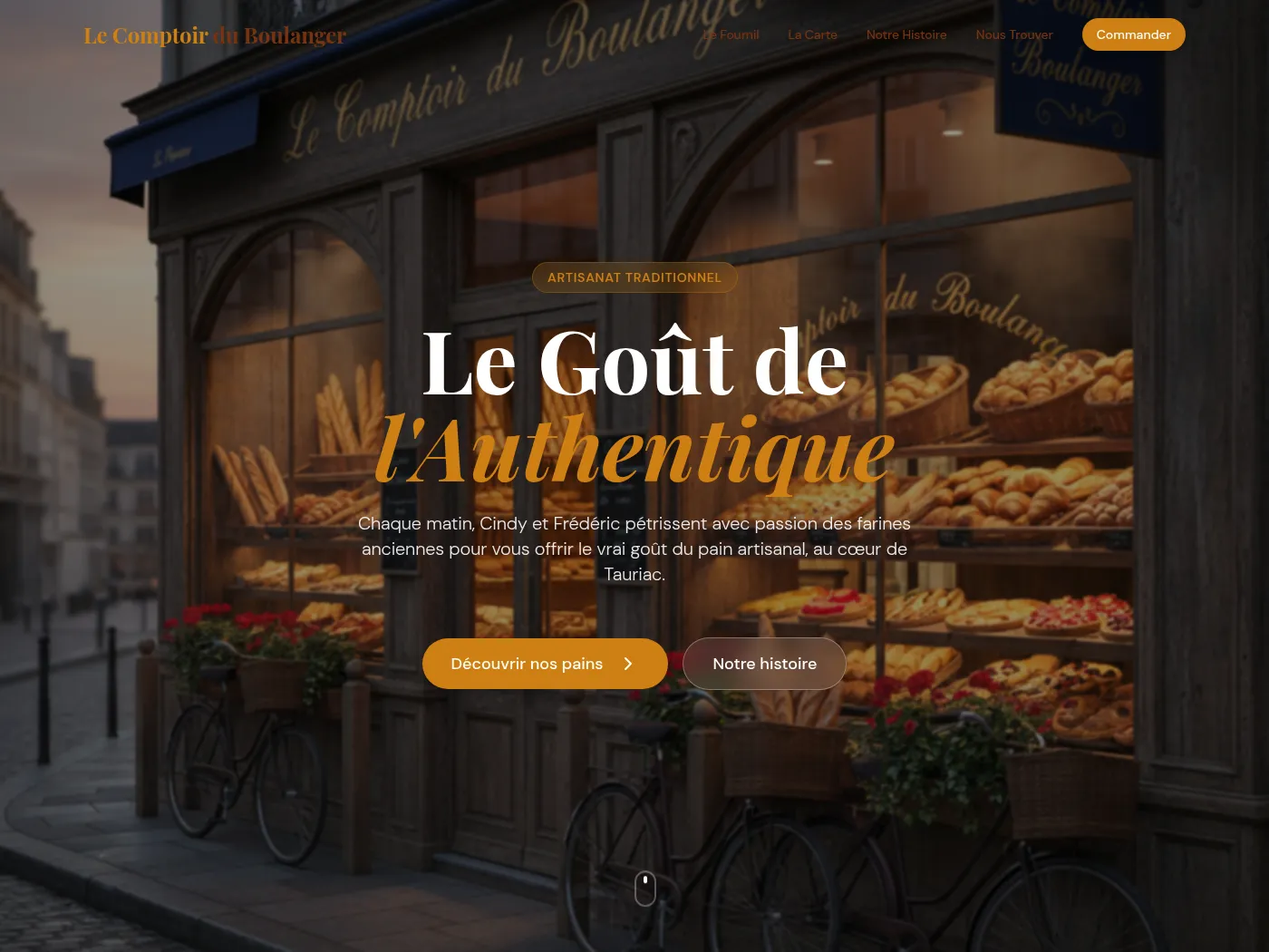 Boulangerie Web Présence