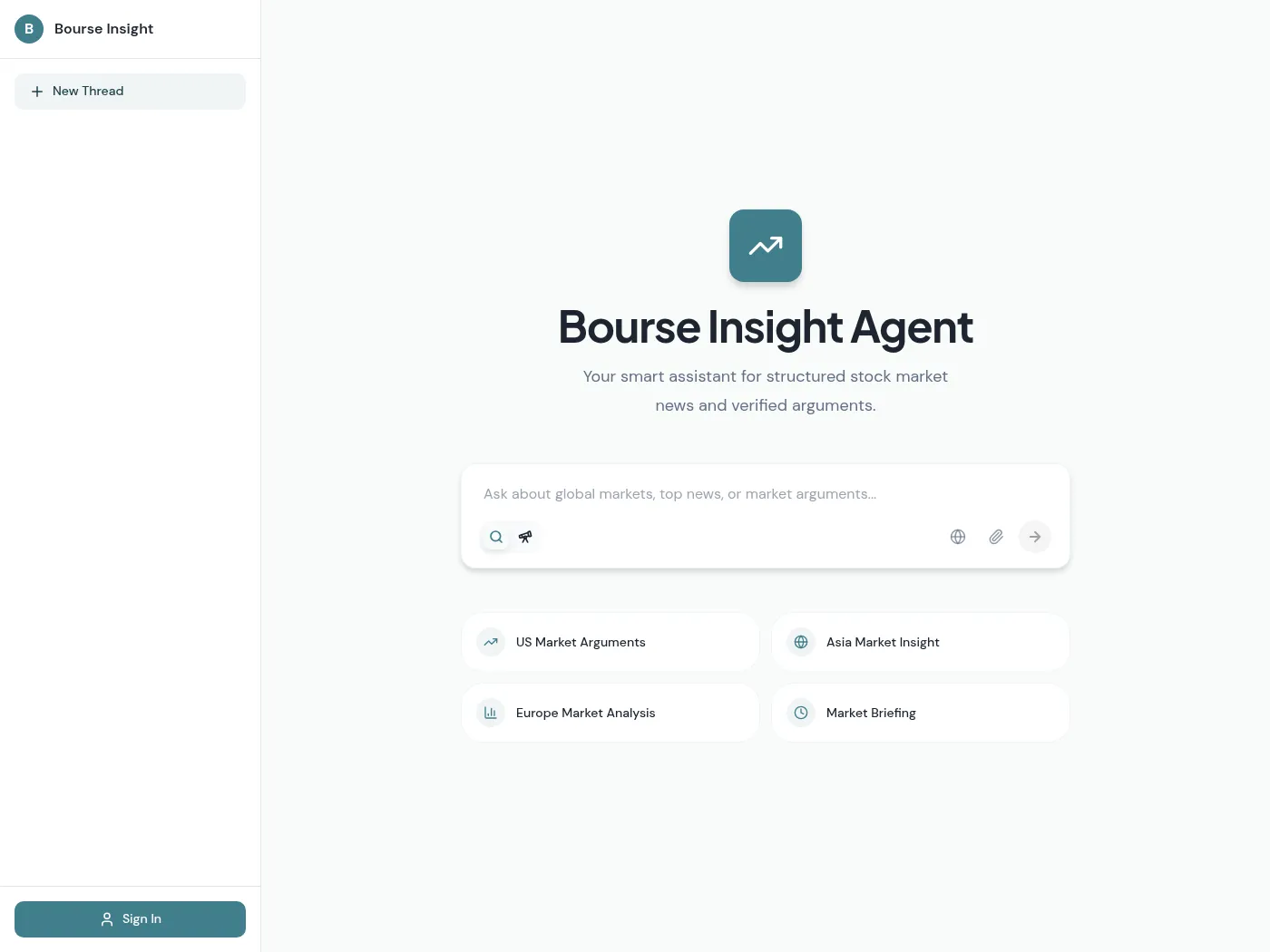 Bourse Insight Agent