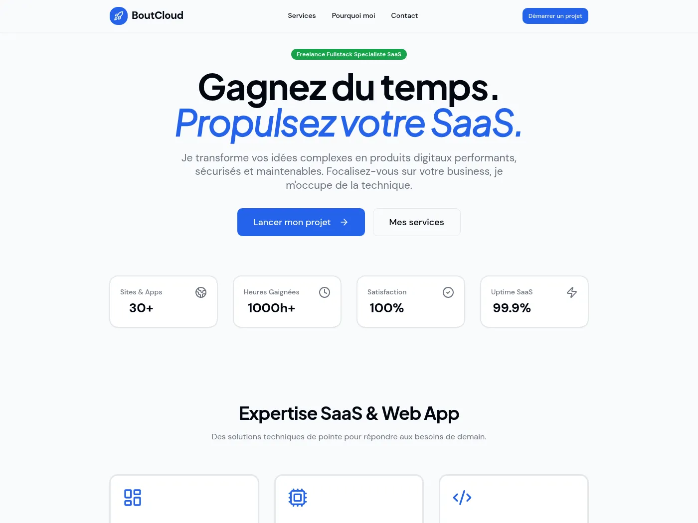 BoutCloud Freelance Site