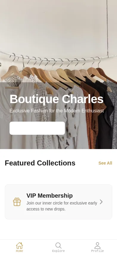Boutique Charles App