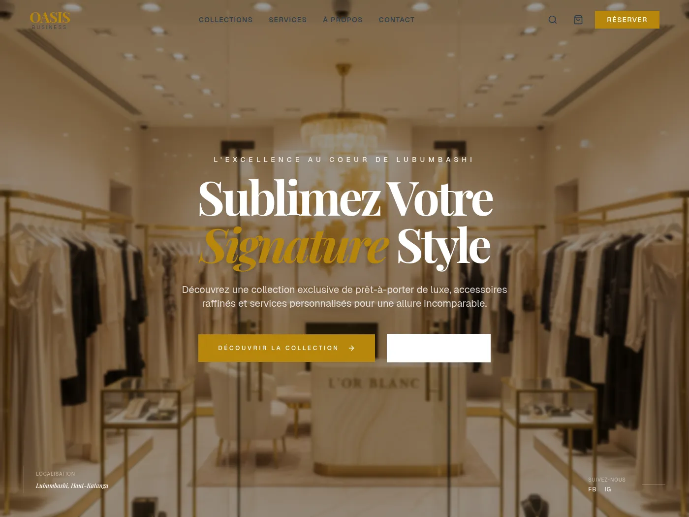 Boutique Pro Website