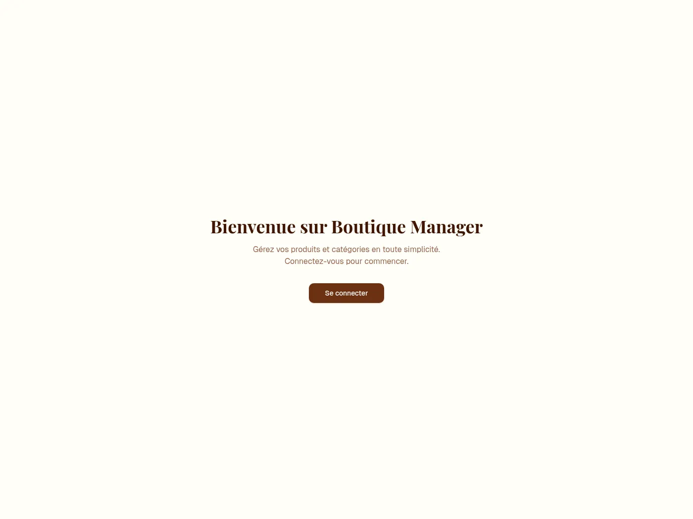 Boutique Product Manager