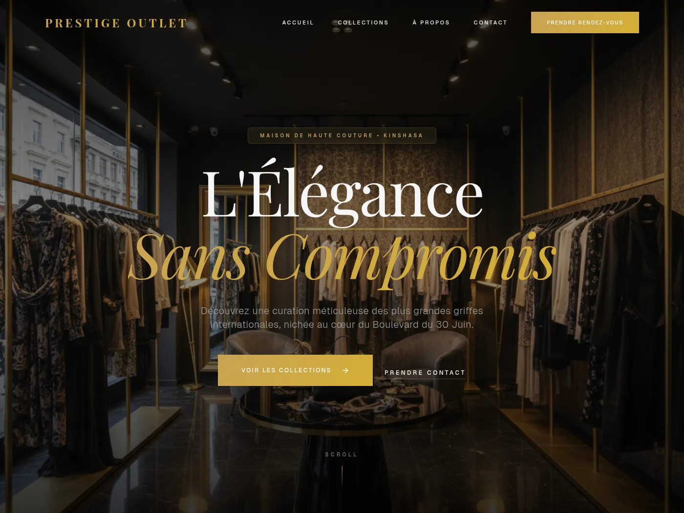 Boutique Web Showcase