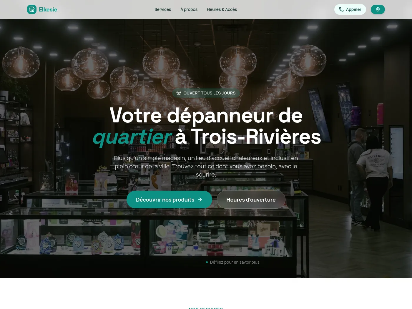 Boutique Vitrine Express