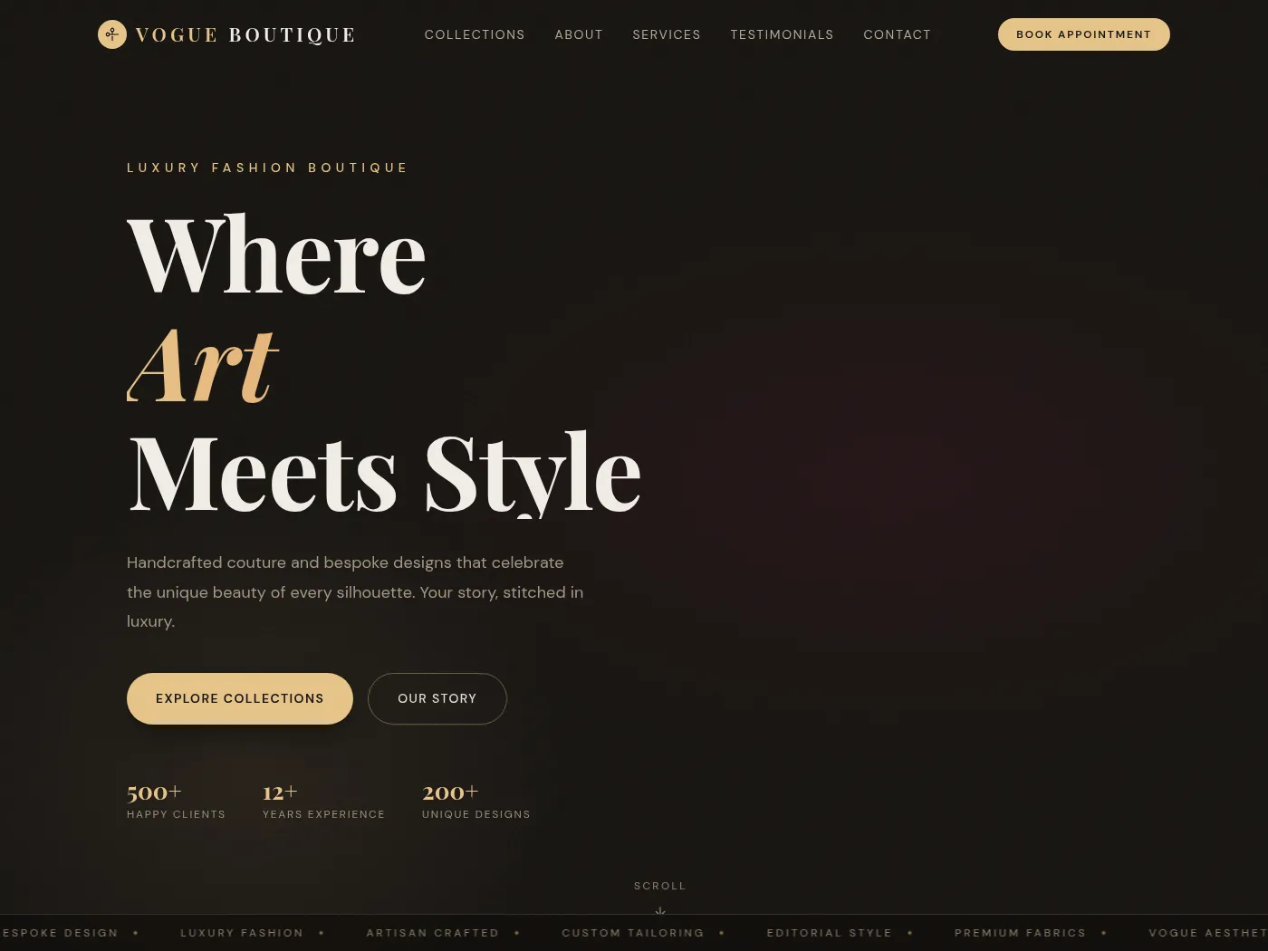 Boutique Vogue Web