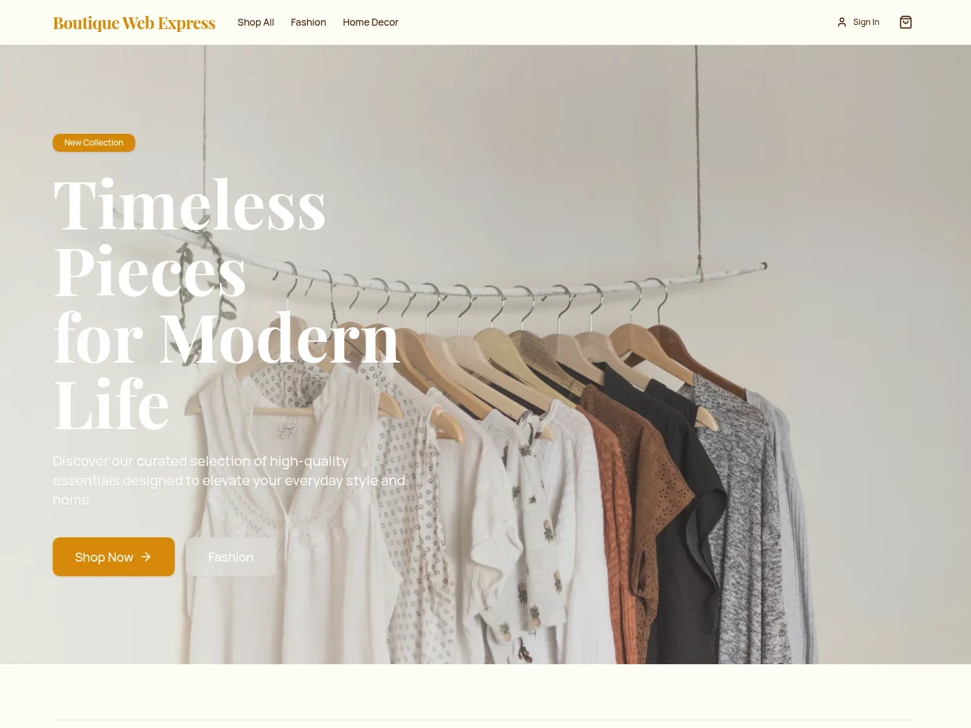 Boutique Web Express