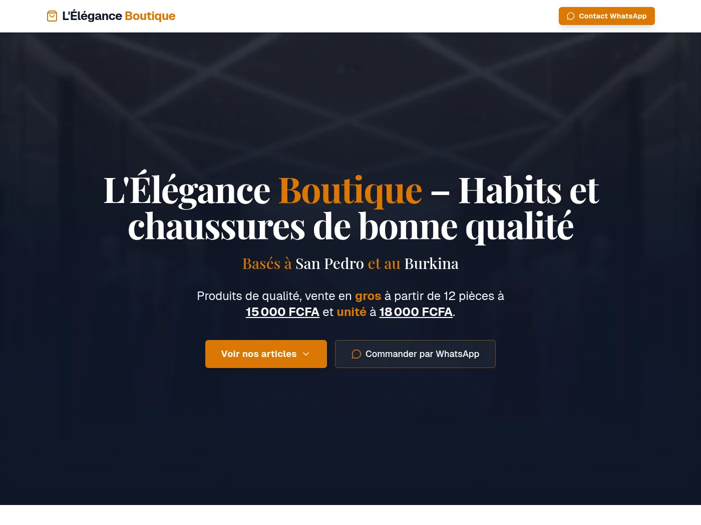 Boutique Pro Vitrine