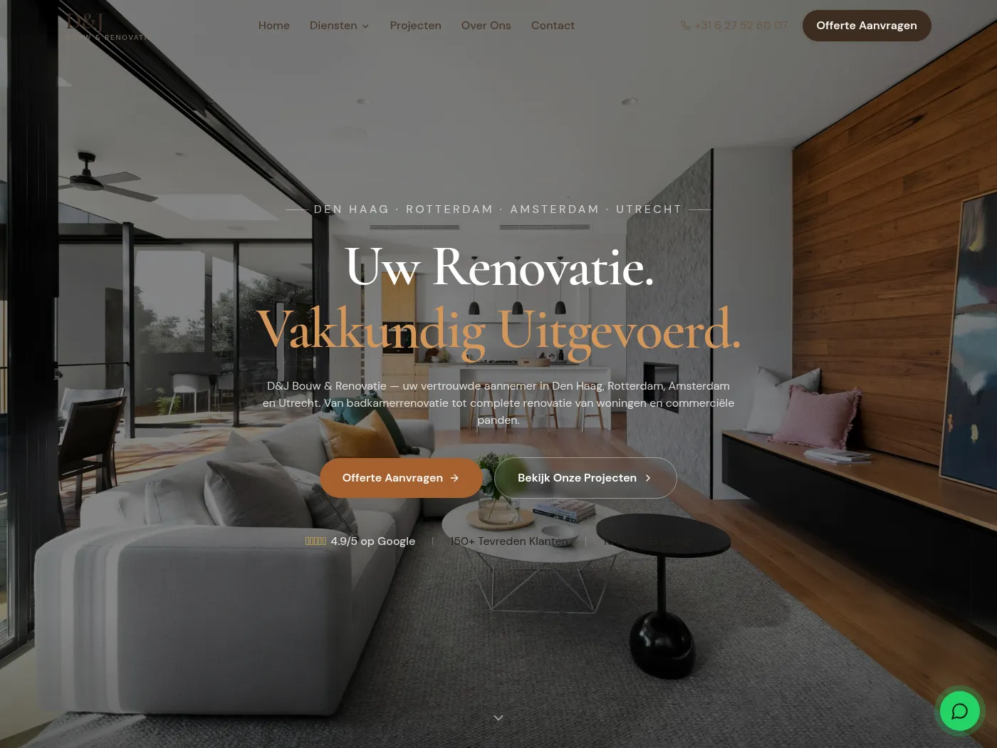 Bouwkracht Web Redesign