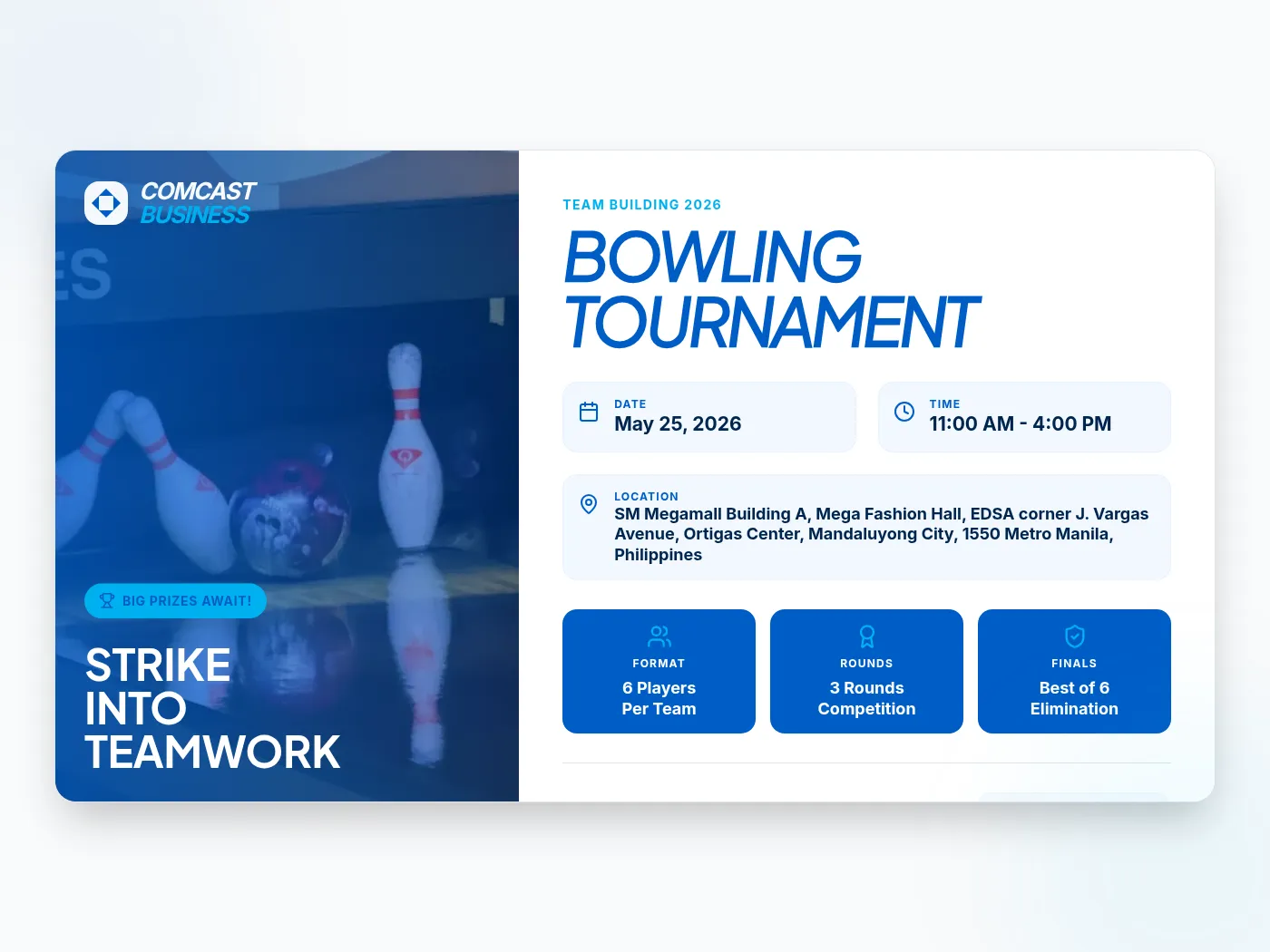 Bowling Bash Poster