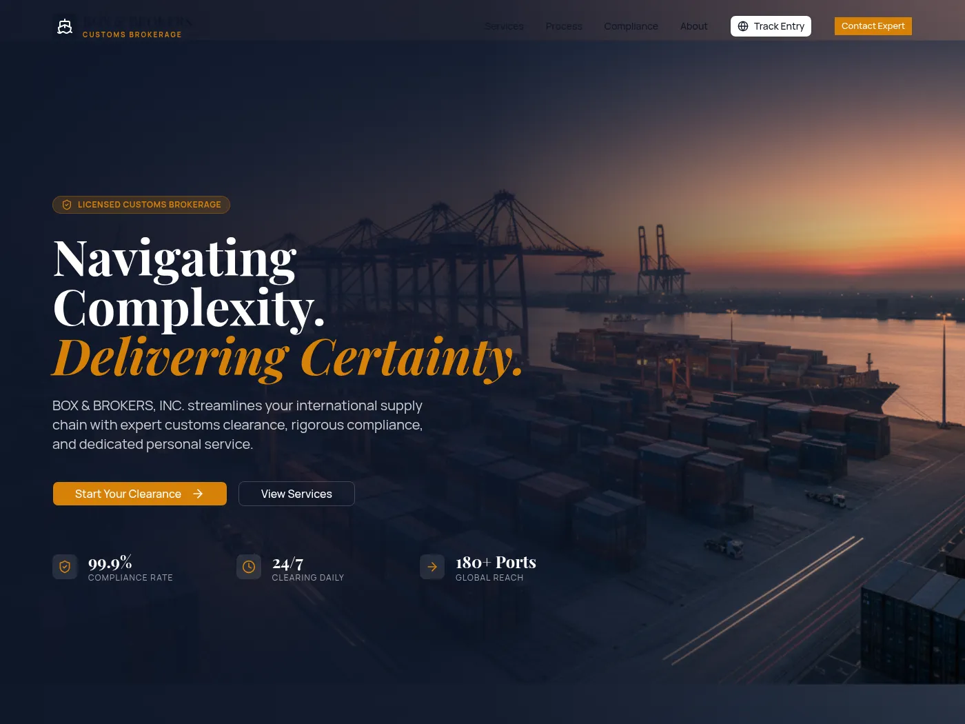 Box & Brokers Landing