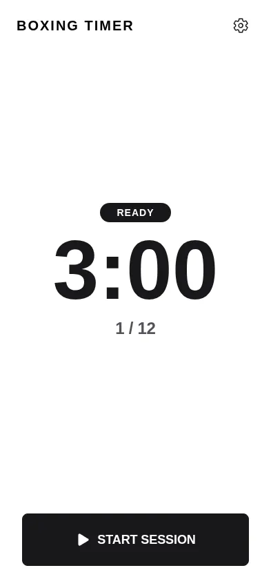 Boxing Round Timer