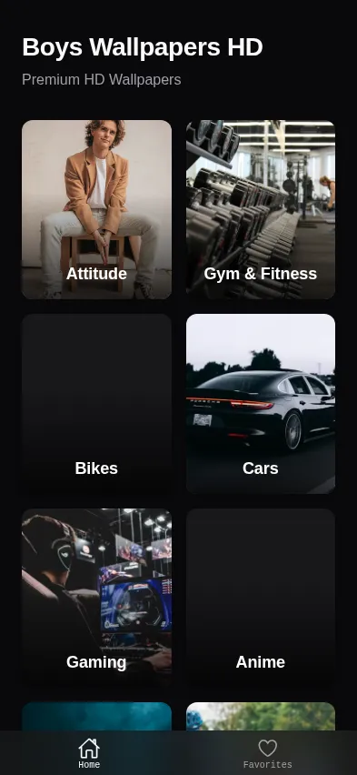 Boys HD Wallpapers App