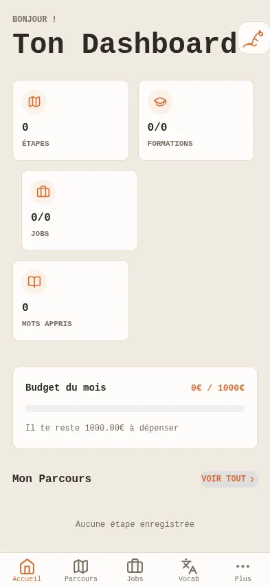 BPack Travel Journal