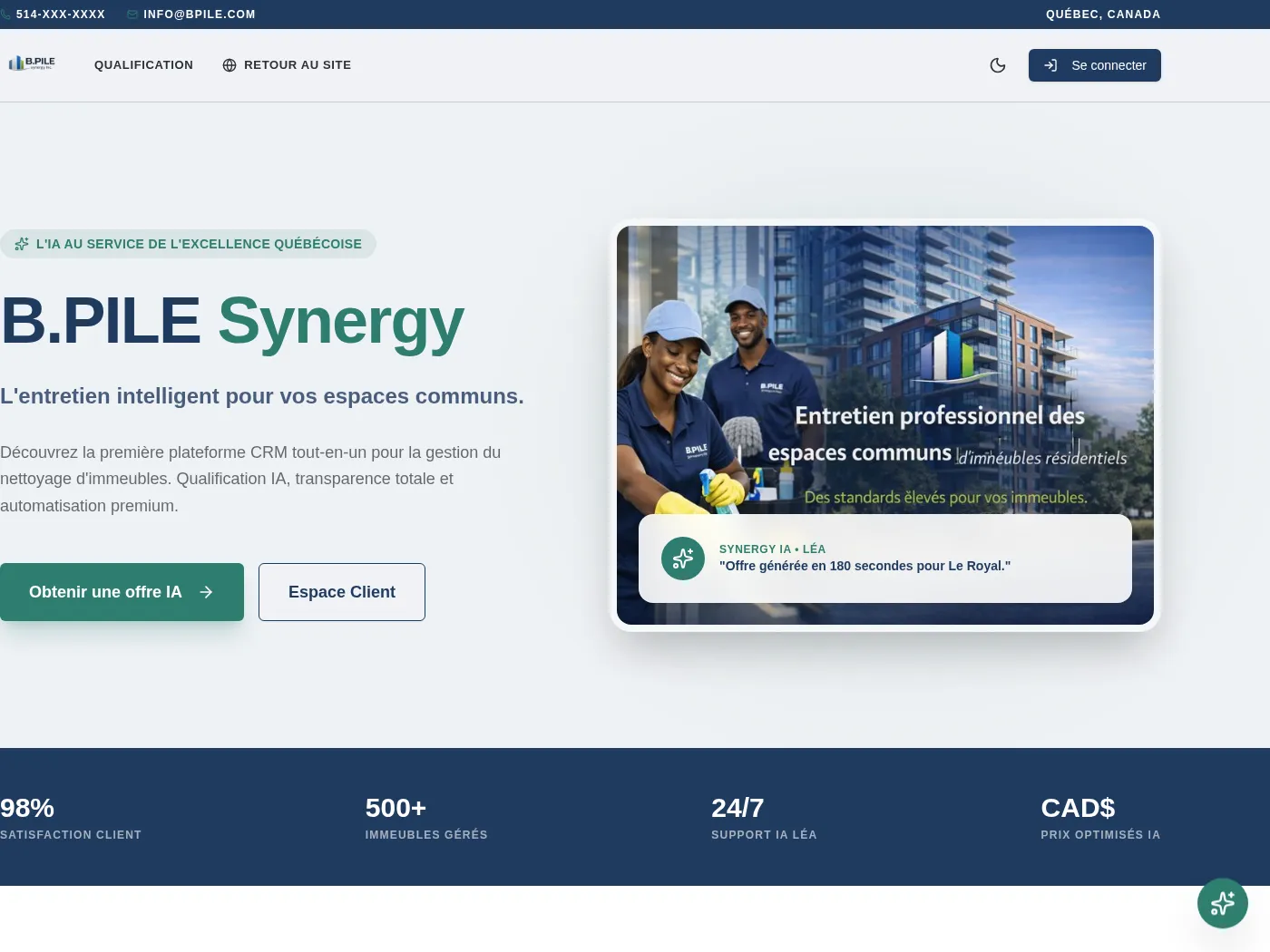 B.PILE Synergy CRM