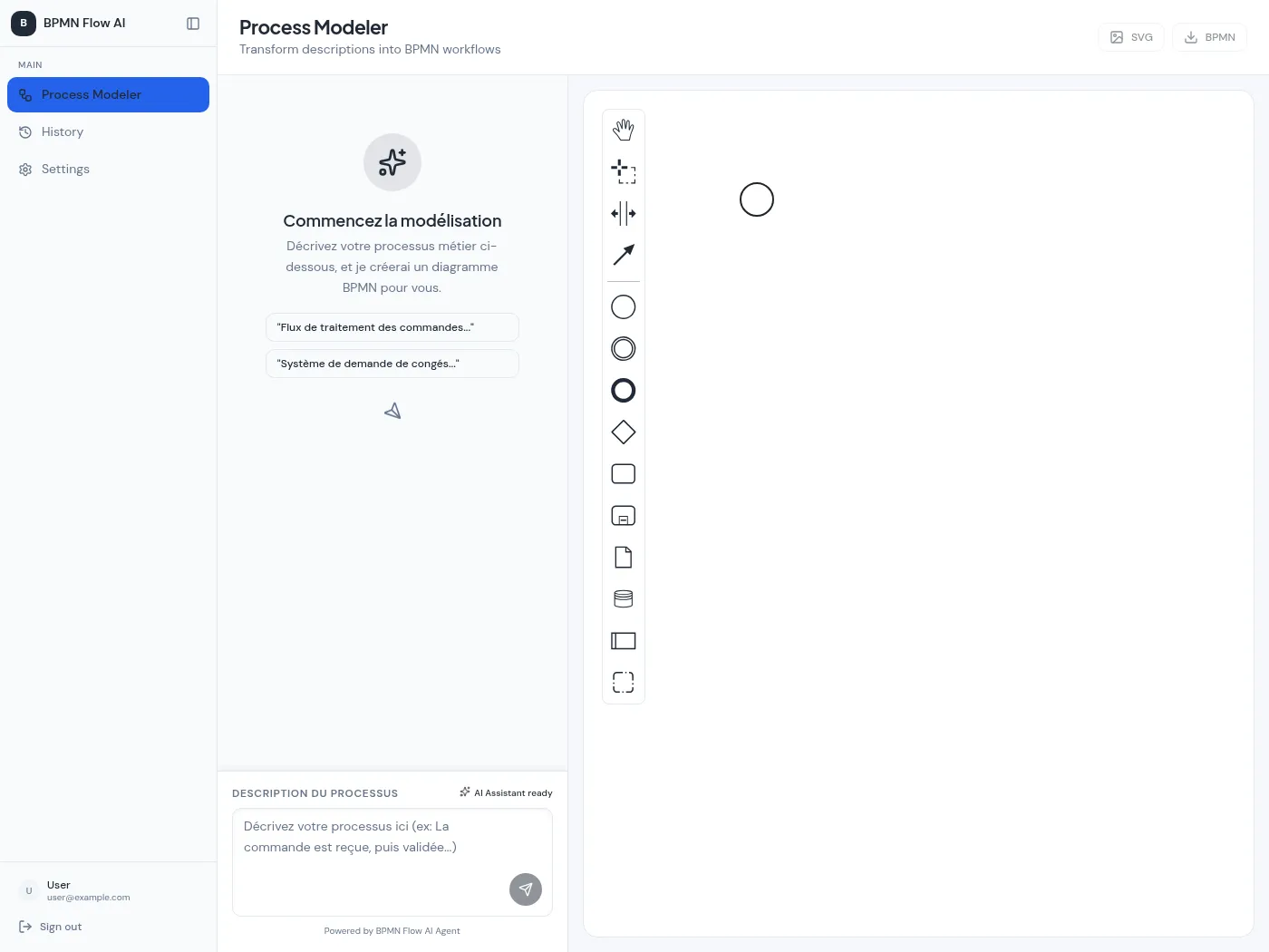 BPMN To Workflow Agent