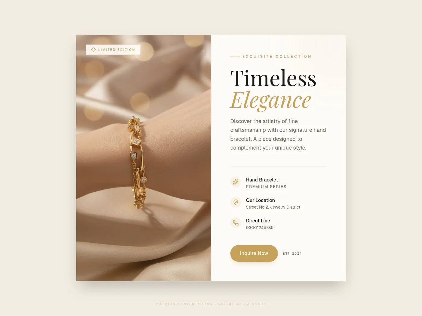Bracelet Promo Poster