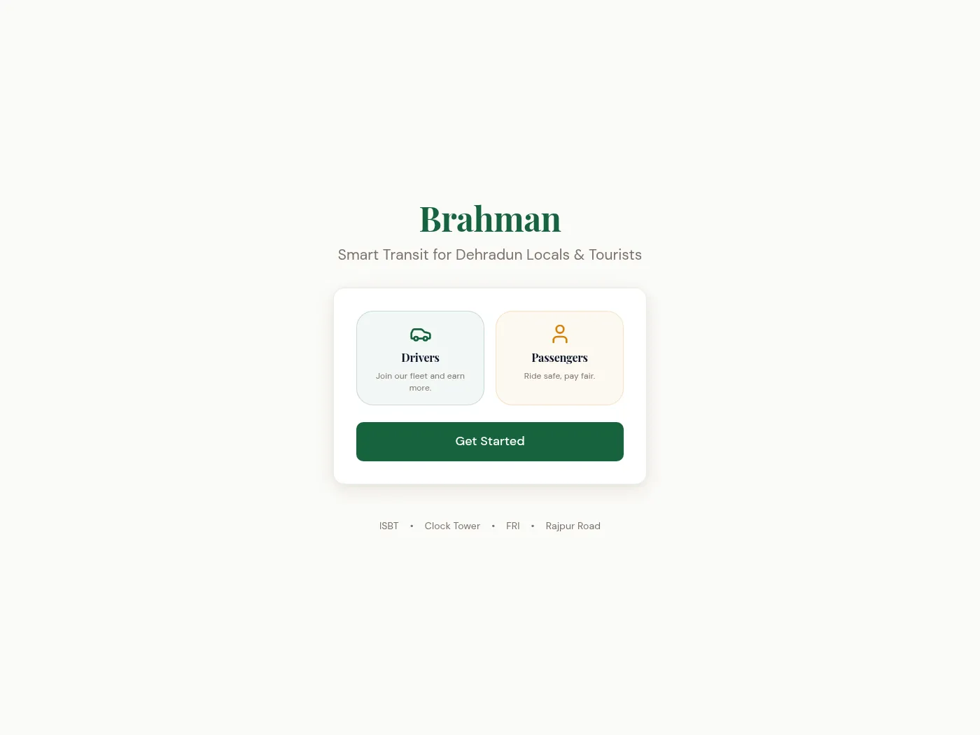 Brahman Transit App