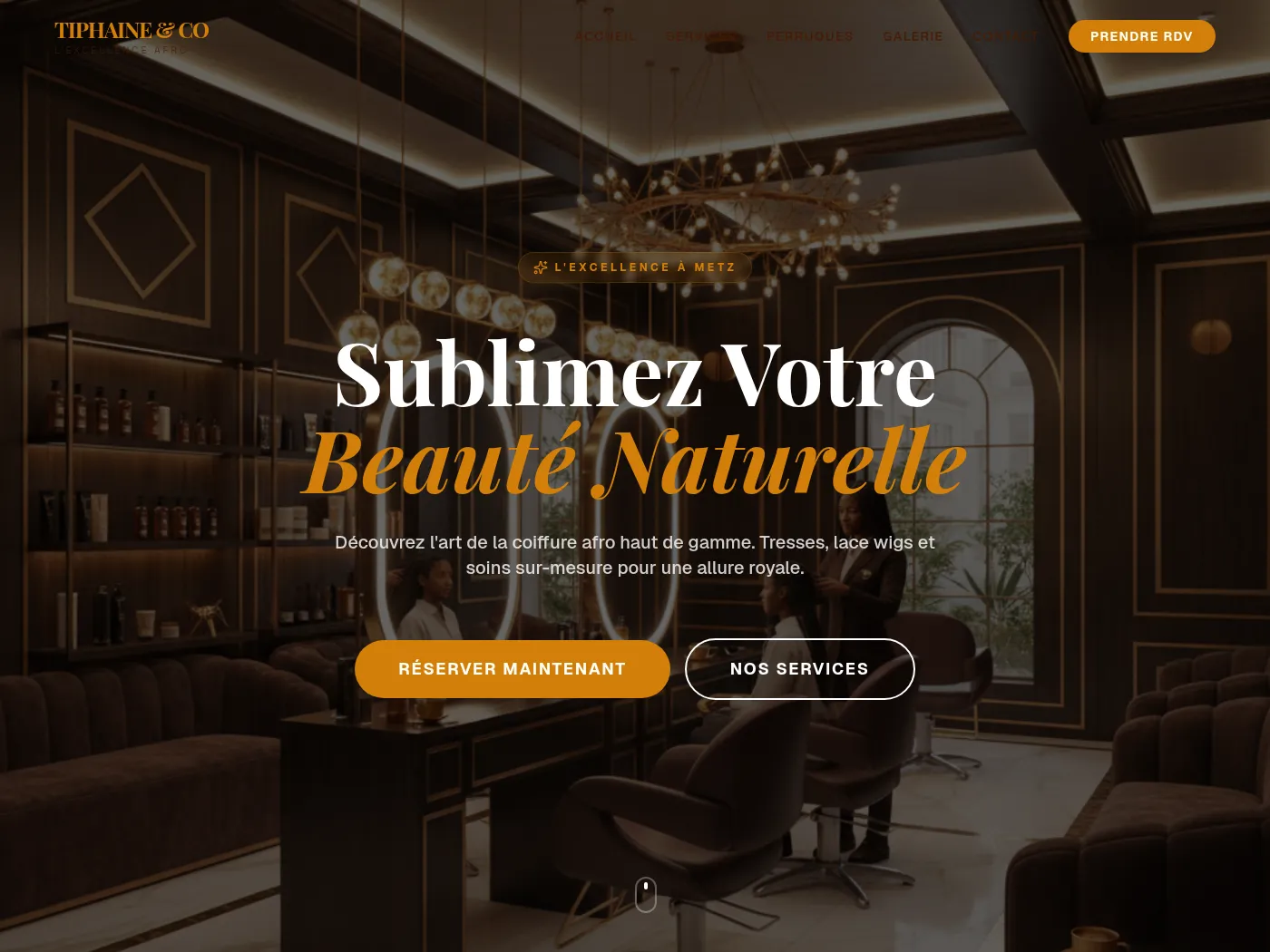 Braids Salon Web Showcase