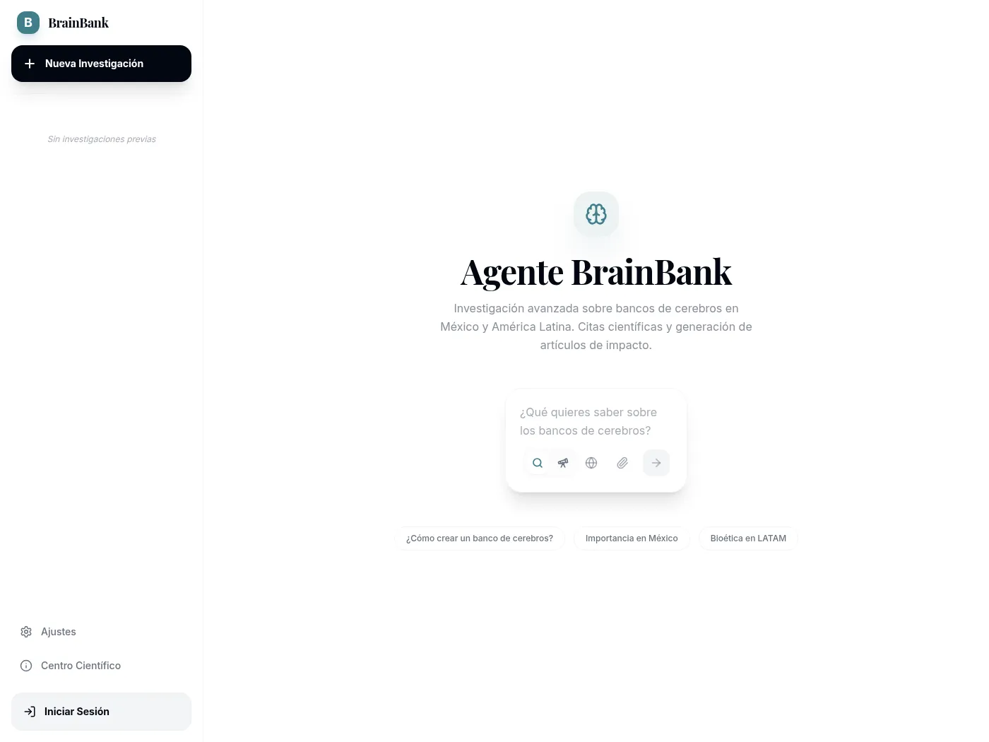 Brain Bank Research Agent