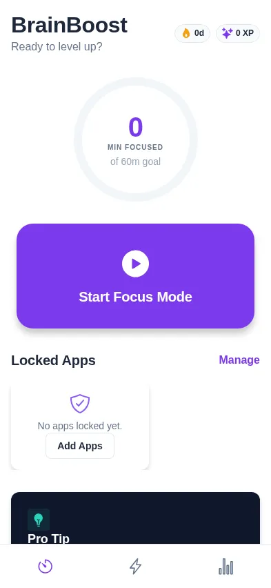 BrainBoost Locker