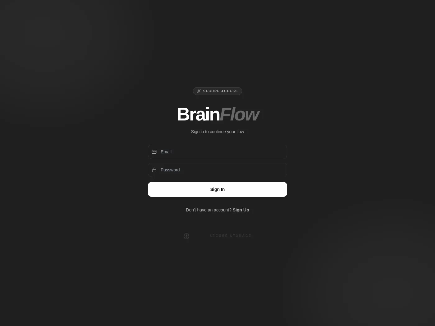 BrainFlow Notes