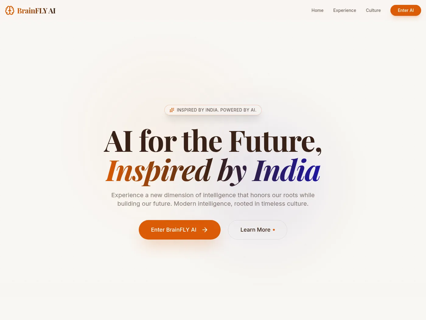 BrainFLY AI Web Experience