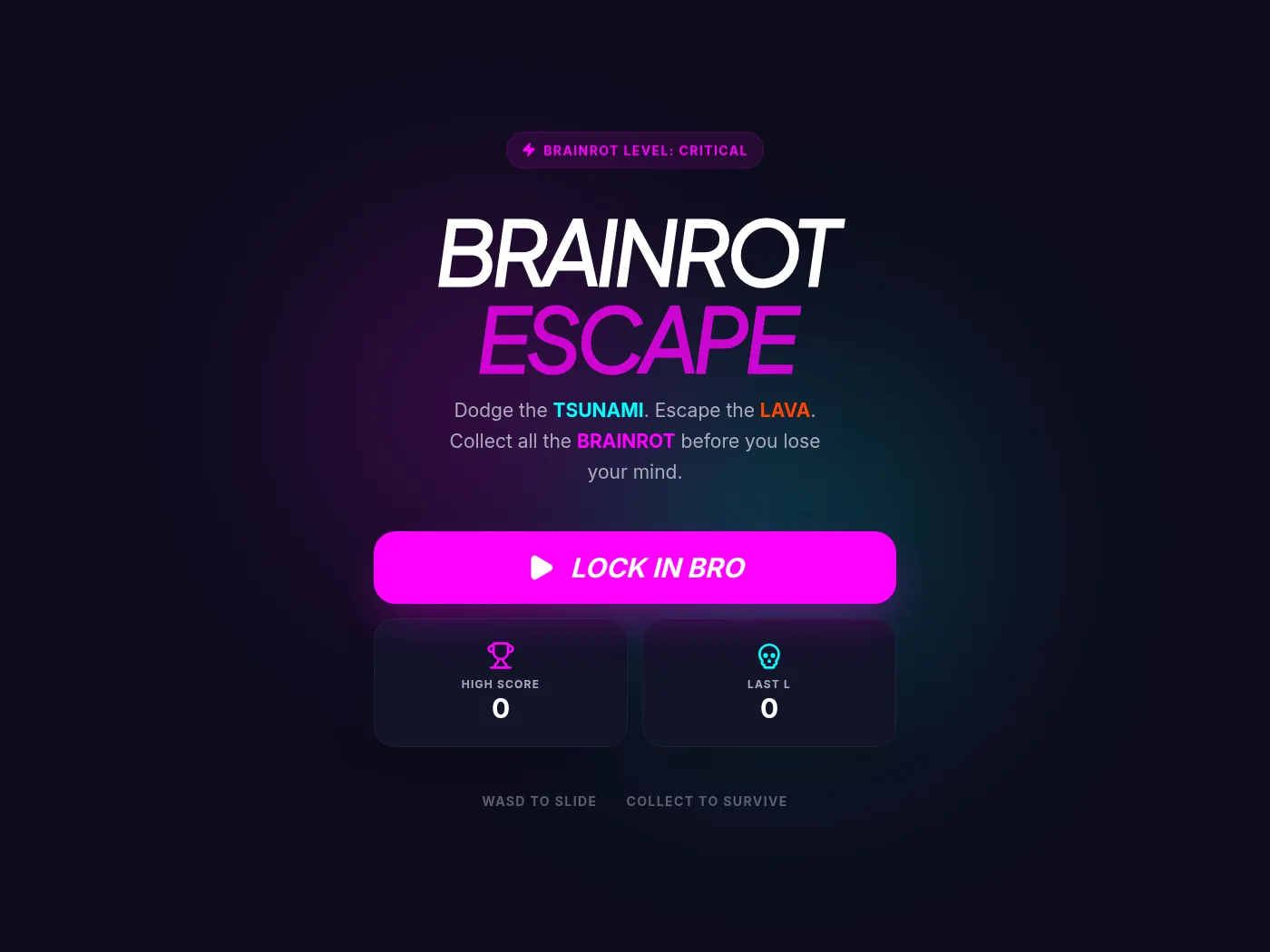 Brainrot Escape