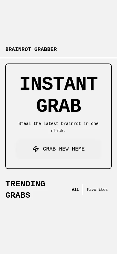 Brainrot Instant Grabber