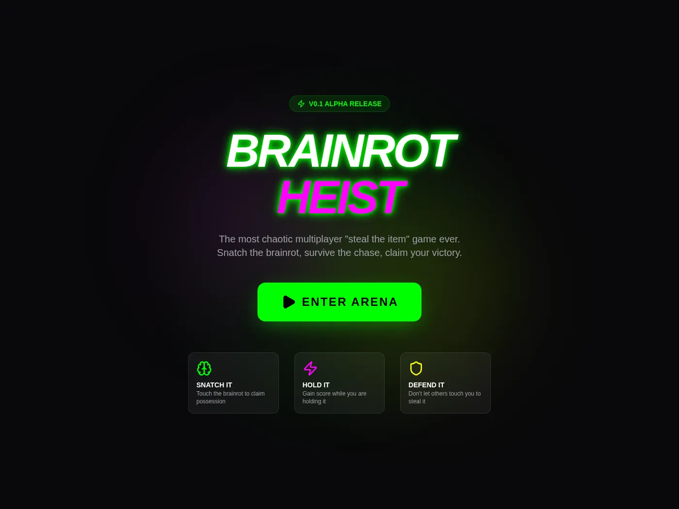 Brainrot Heist Game
