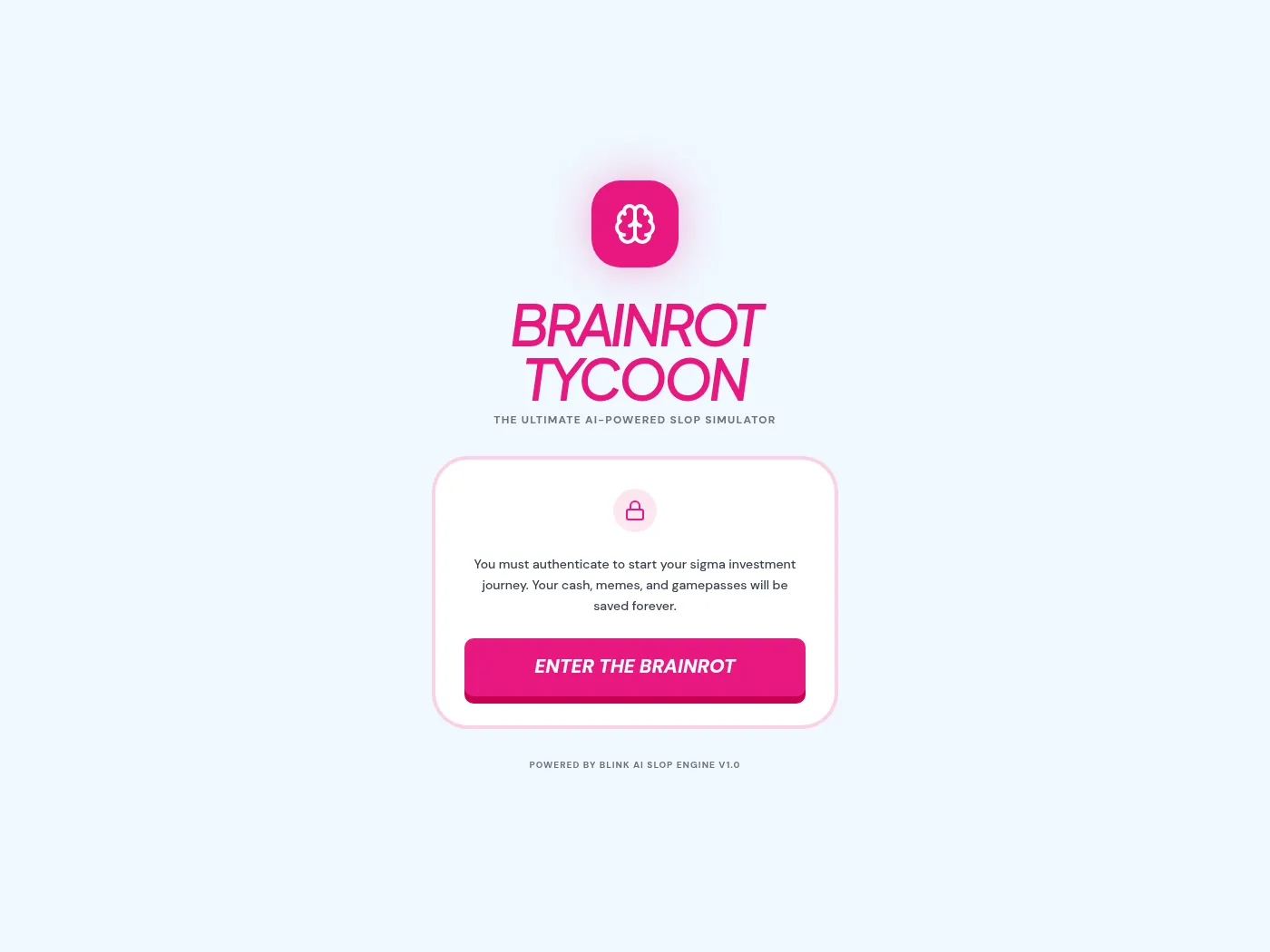 Brainrot Investor Tycoon