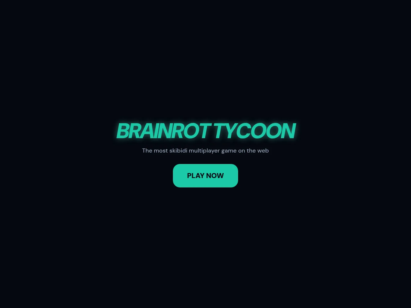 Brainrot Tycoon Online
