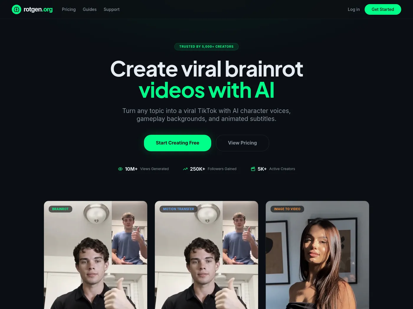 BrainRot Video Maker