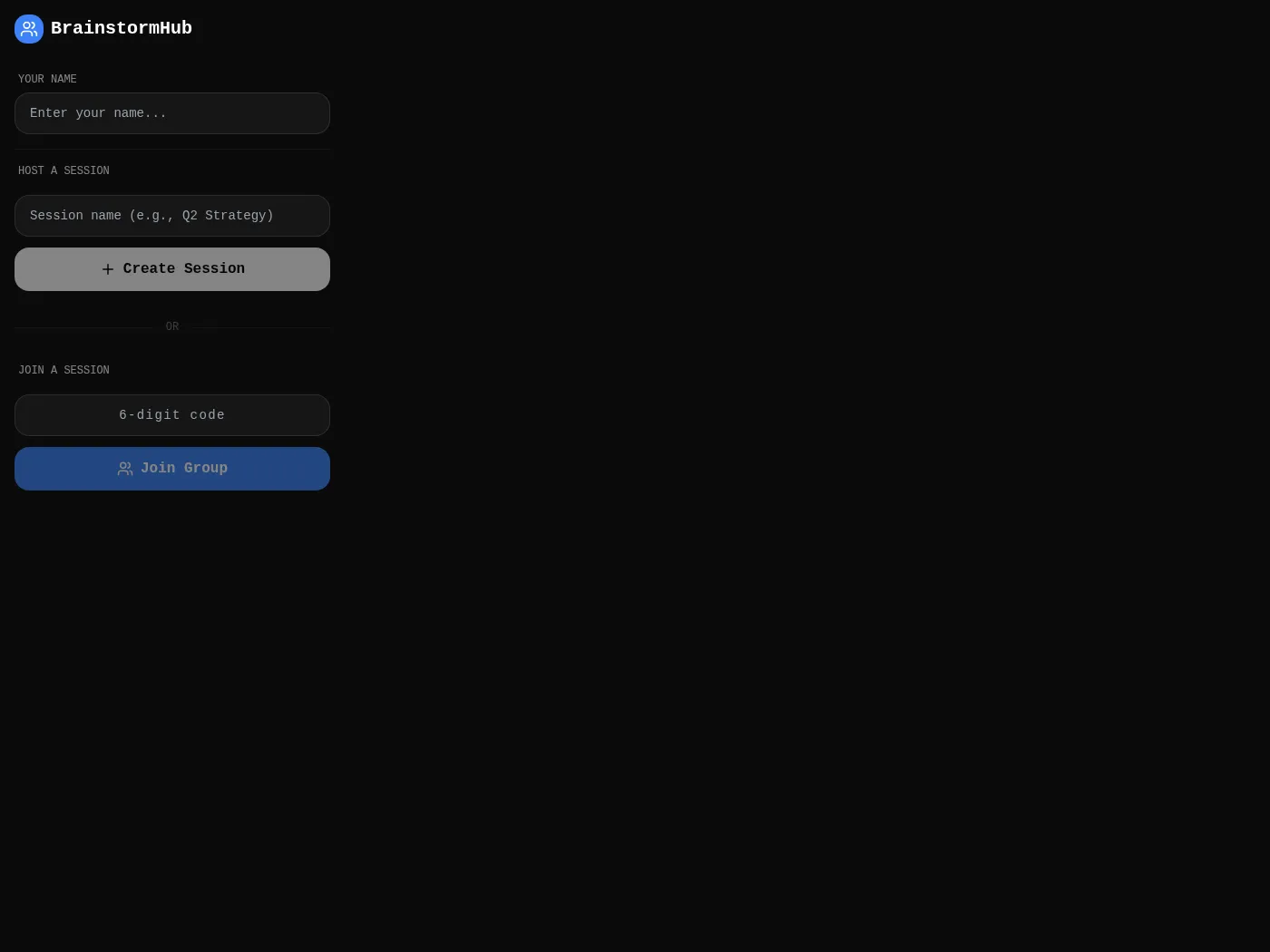 BrainstormHub Extension