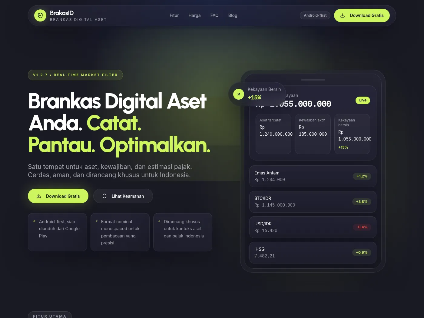BrakasID Landing Page