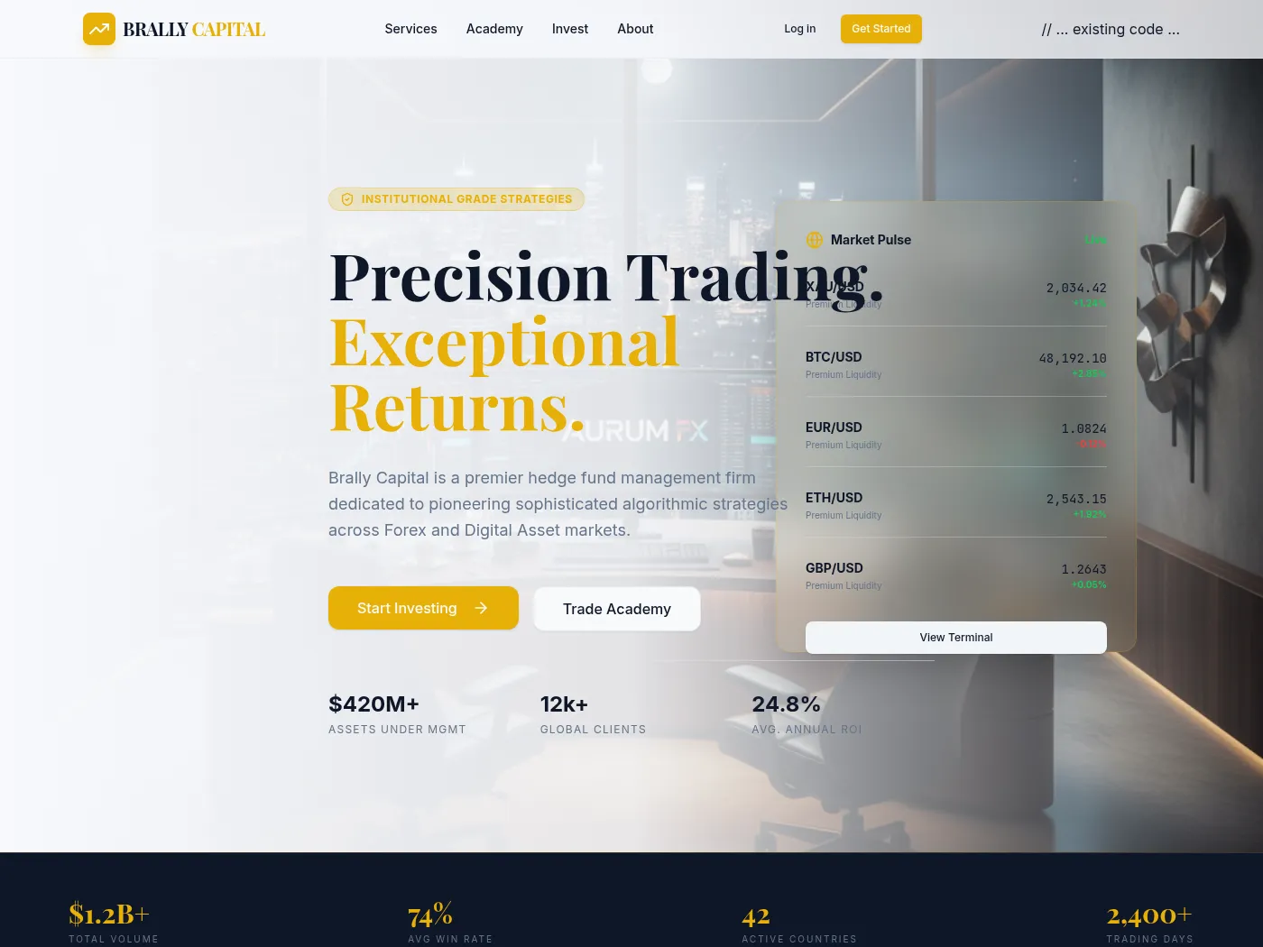 Brally Capital Platform