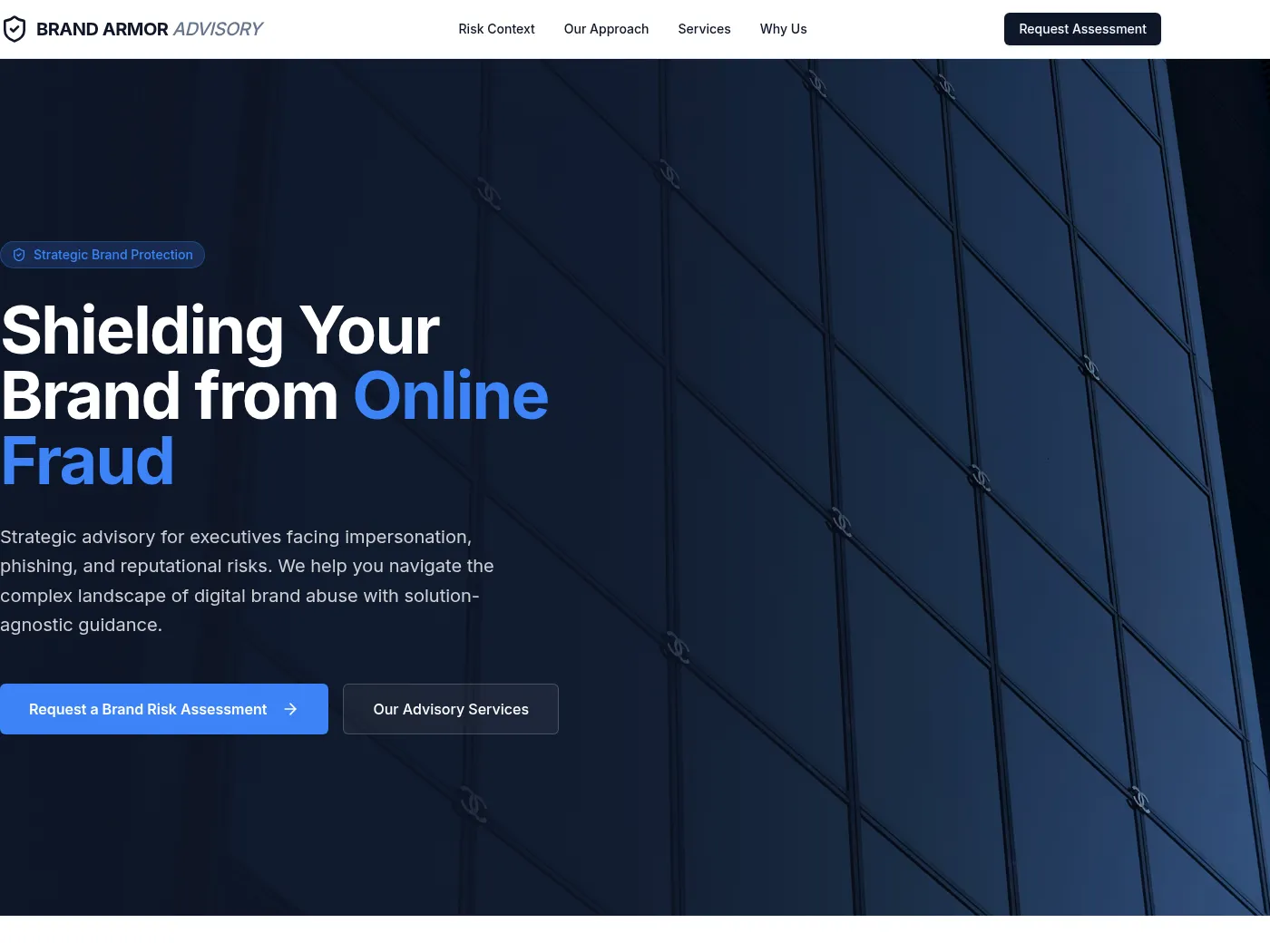 Brand Armor Advisory Site