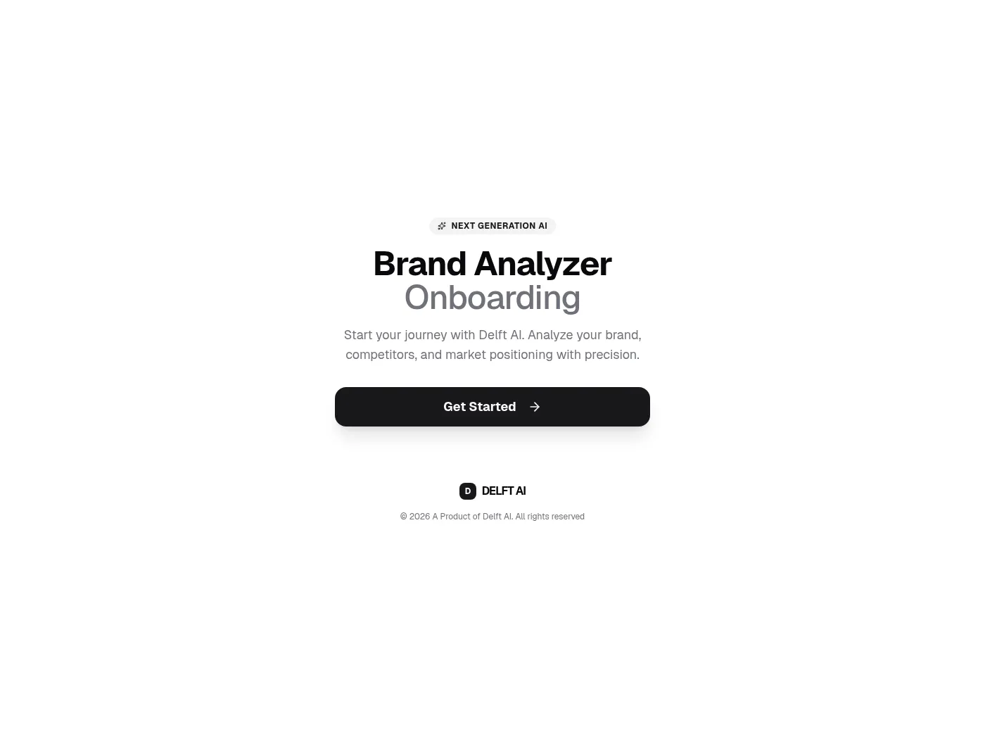 Brand Analyzer Onboarding