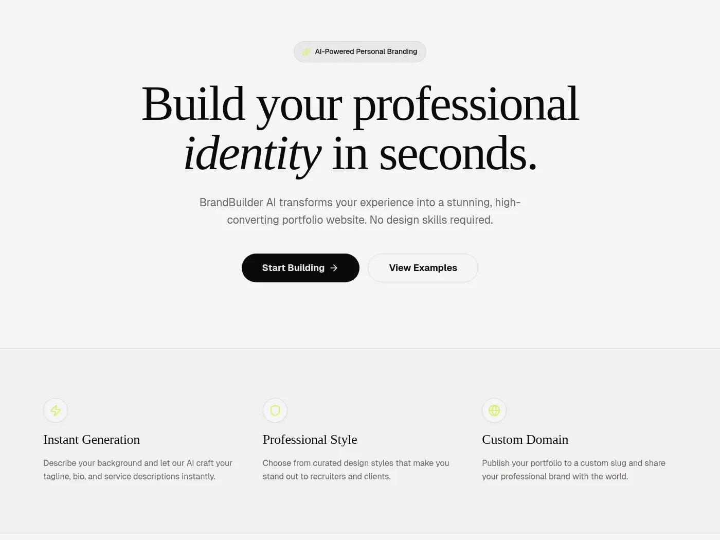 BrandBuilder AI