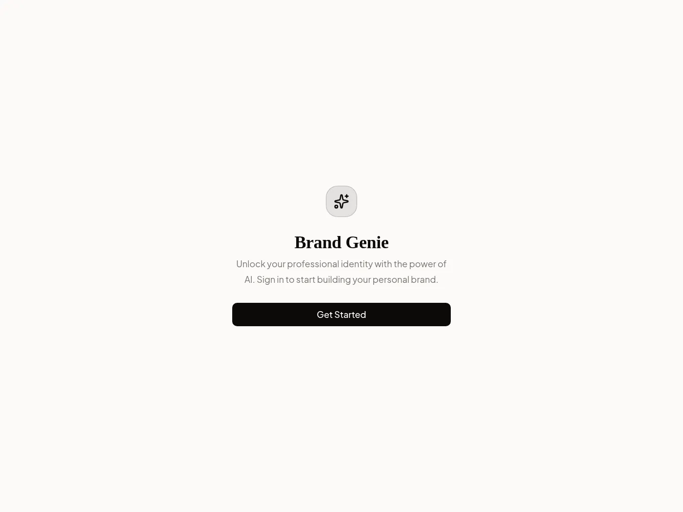 Personal Brand Genie