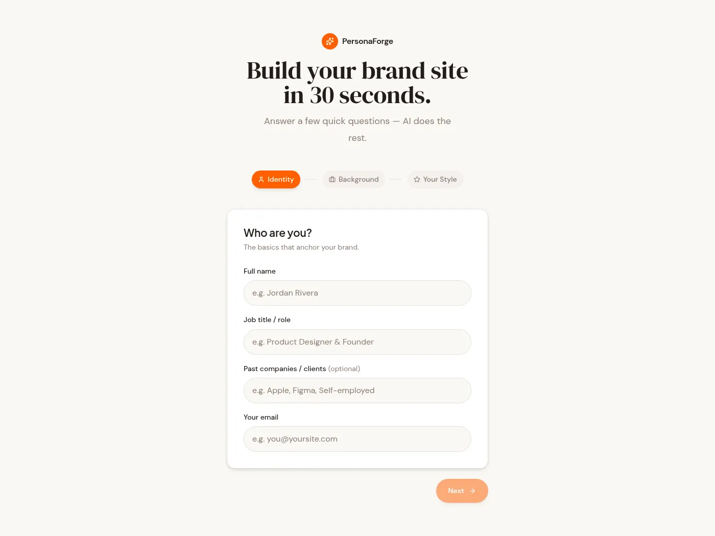 PersonaForge